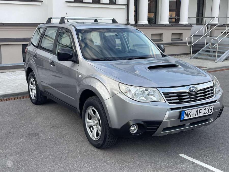 Grey Subaru Forester 2009 in Marijampole, with an engine capacity of 2.00 L and mileage of 173 thousand km for 3950 €, photo 10 on AUTOMOTO.COM.LV