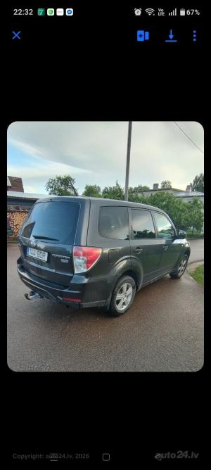 Pelēks Subaru Forester 2011 Tallina, ar dzinēja tilpumu 2.00 L un nobraukumu 308 tūkst. km par 2100 €, foto  vietnē AUTOMOTO.COM.LV