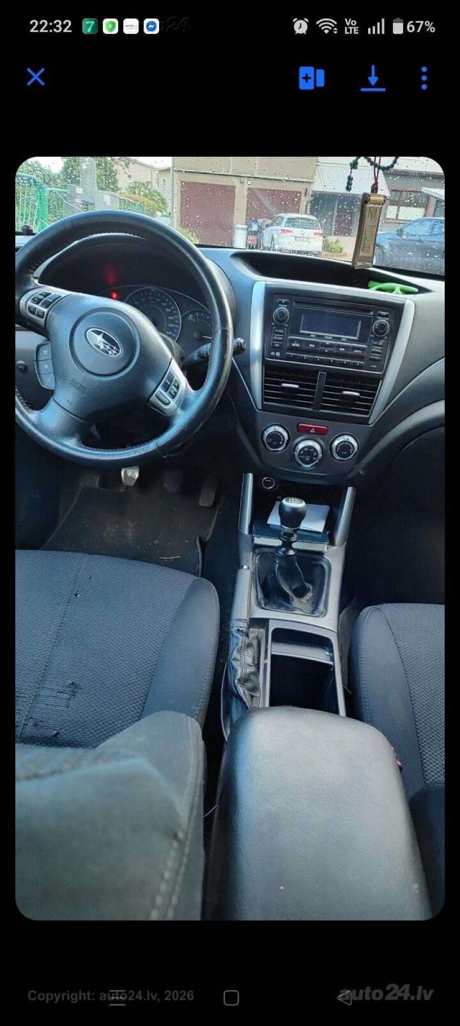 Pelēks Subaru Forester 2011 Tallina, ar dzinēja tilpumu 2.00 L un nobraukumu 308 tūkst. km par 2100 €, foto 3 vietnē AUTOMOTO.COM.LV