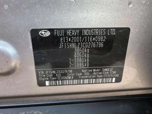 Grey Subaru Forester 2012 in Vilnius, with an engine capacity of 2.00 L and mileage of 236 thousand km for 2100 €, photo 17 on AUTOMOTO.COM.LV