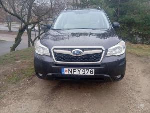 Pelēks Subaru Forester 2013 Viļņa, ar dzinēja tilpumu 2.00 L un nobraukumu 265 tūkst. km par 6600 €, foto  vietnē AUTOMOTO.COM.LV