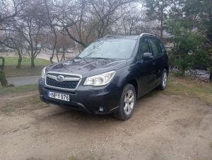 Grey Subaru Forester 2013 in Vilnius, with an engine capacity of 2.00 L and mileage of 265 thousand km for 6600 €, photo 2 on AUTOMOTO.COM.LV