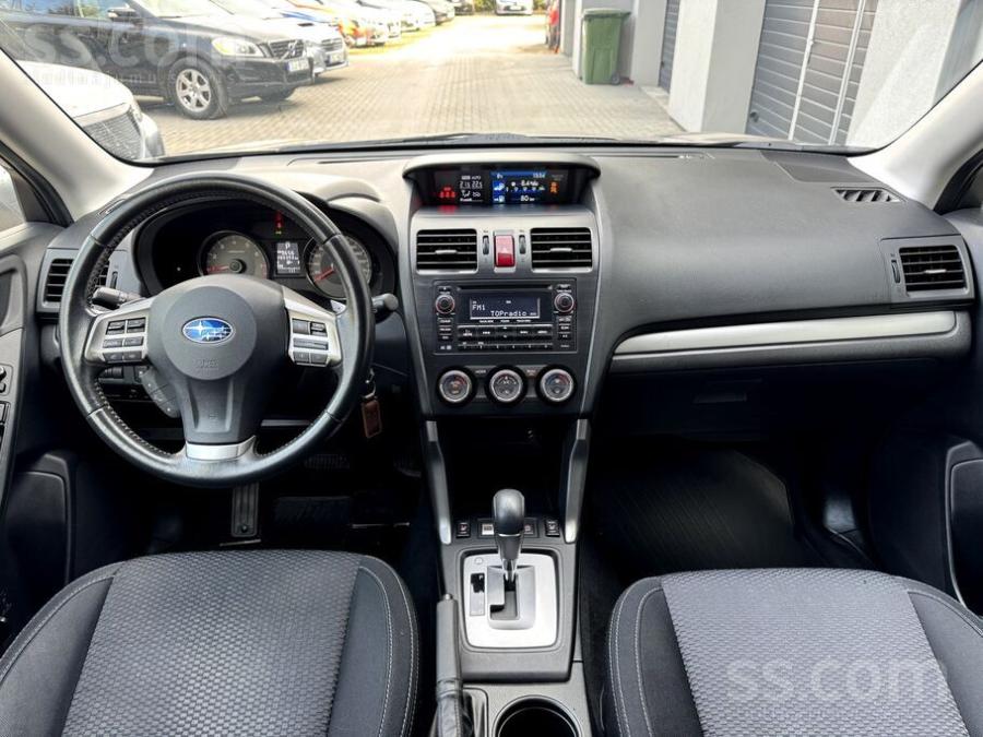 Grey Subaru Forester 2013 in Riga, with an engine capacity of 2.00 L and mileage of 265 thousand km for 8800 €, photo 13 on AUTOMOTO.COM.LV