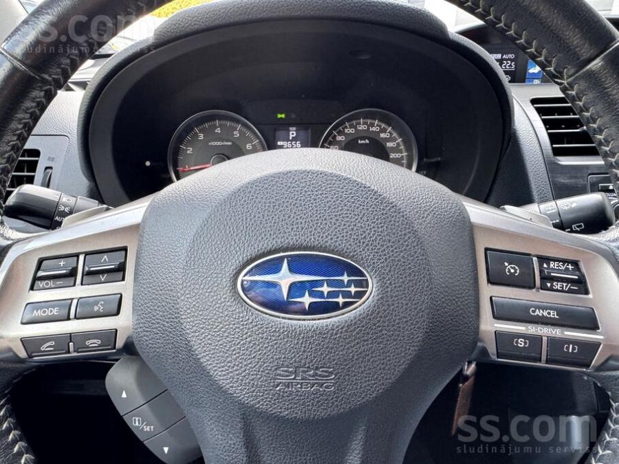 Grey Subaru Forester 2013 in Riga, with an engine capacity of 2.00 L and mileage of 265 thousand km for 8800 €, photo 19 on AUTOMOTO.COM.LV
