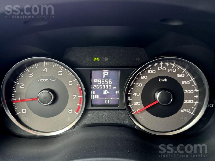 Grey Subaru Forester 2013 in Riga, with an engine capacity of 2.00 L and mileage of 265 thousand km for 8800 €, photo 25 on AUTOMOTO.COM.LV