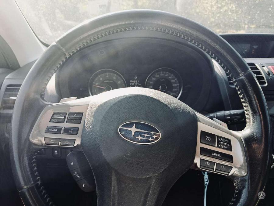 Pelēks Subaru Forester 2013 Utena, ar dzinēja tilpumu 2.00 L un nobraukumu 294 tūkst. km par 7950 €, foto 3 vietnē AUTOMOTO.COM.LV