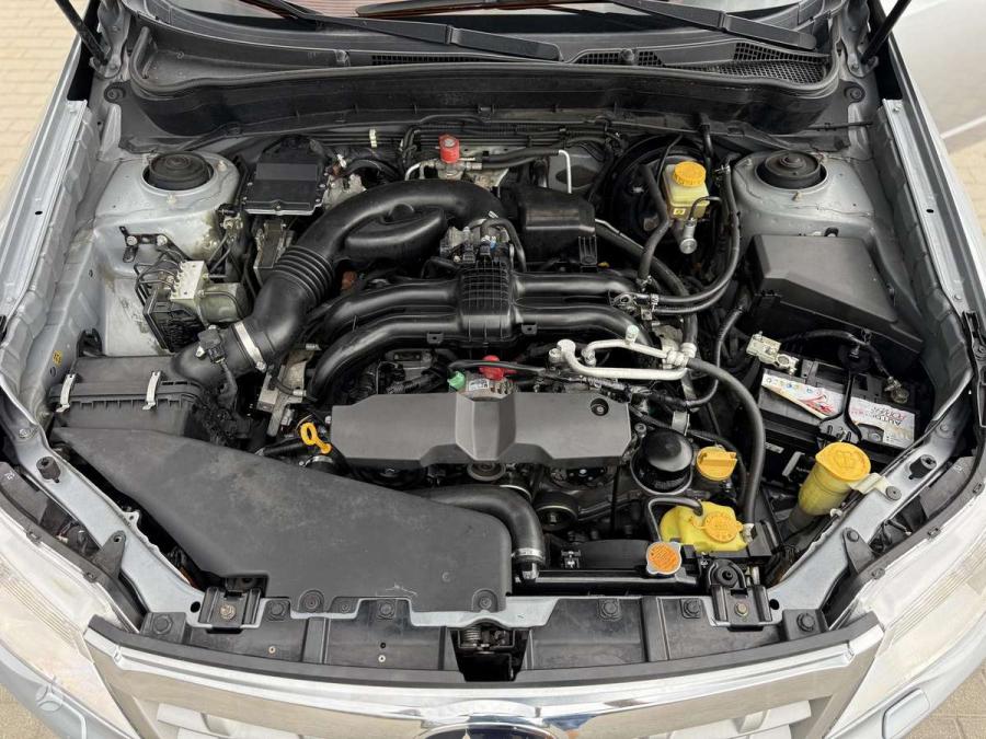 Grey Subaru Forester 2013 in Utena, with an engine capacity of 2.00 L and mileage of 223 thousand km for 6950 €, photo 28 on AUTOMOTO.COM.LV