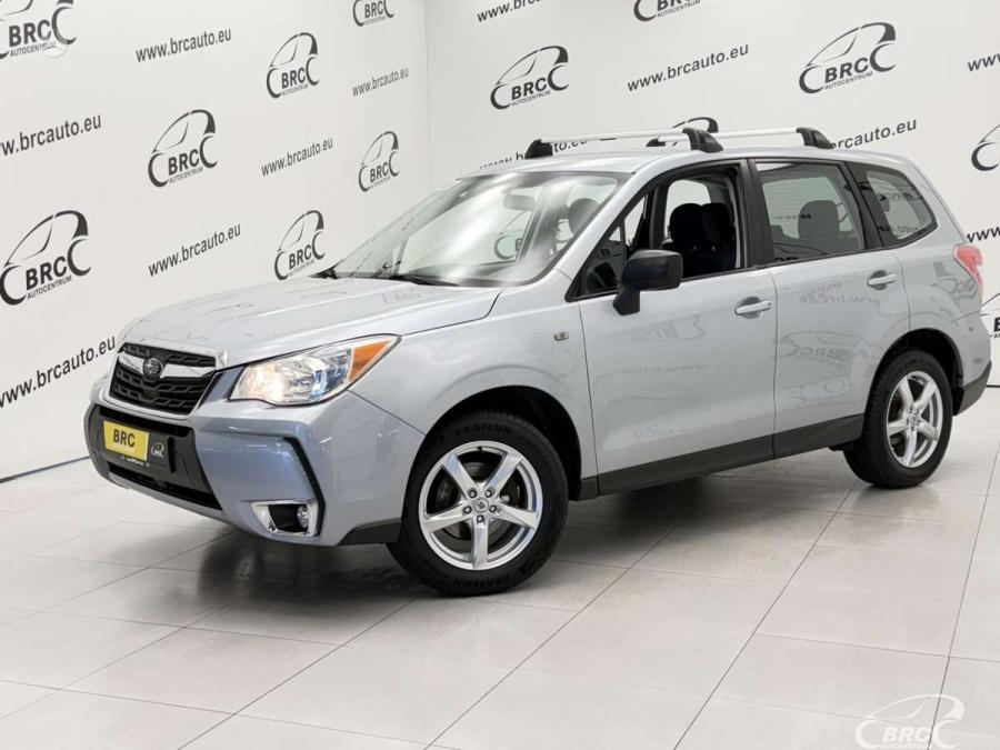 Pelēks Subaru Forester 2014 Viļņa, ar dzinēja tilpumu 2.50 L un nobraukumu 306 tūkst. km par 8900 €, foto 1 vietnē AUTOMOTO.COM.LV