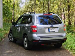 Grey Subaru Forester 2014 in Vilnius, with an engine capacity of 2.50 L and mileage of 182 thousand km for 9800 €, photo 3 on AUTOMOTO.COM.LV