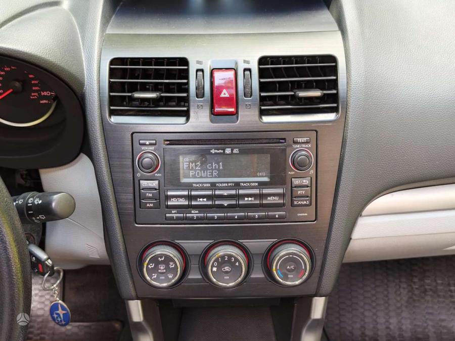 Grey Subaru Forester 2014 in Vilnius, with an engine capacity of 2.50 L and mileage of 182 thousand km for 9800 €, photo 14 on AUTOMOTO.COM.LV