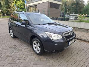 Grey Subaru Forester 2014 in Vilnius, with an engine capacity of 2.00 L and mileage of 236 thousand km for 7400 €, photo 4 on AUTOMOTO.COM.LV