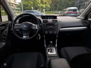 Grey Subaru Forester 2014 in Vilnius, with an engine capacity of 2.00 L and mileage of 236 thousand km for 7400 €, photo 18 on AUTOMOTO.COM.LV