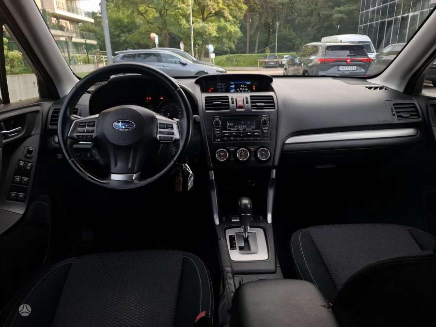 Grey Subaru Forester 2014 in Vilnius, with an engine capacity of 2.00 L and mileage of 236 thousand km for 7400 €, photo 18 on AUTOMOTO.COM.LV