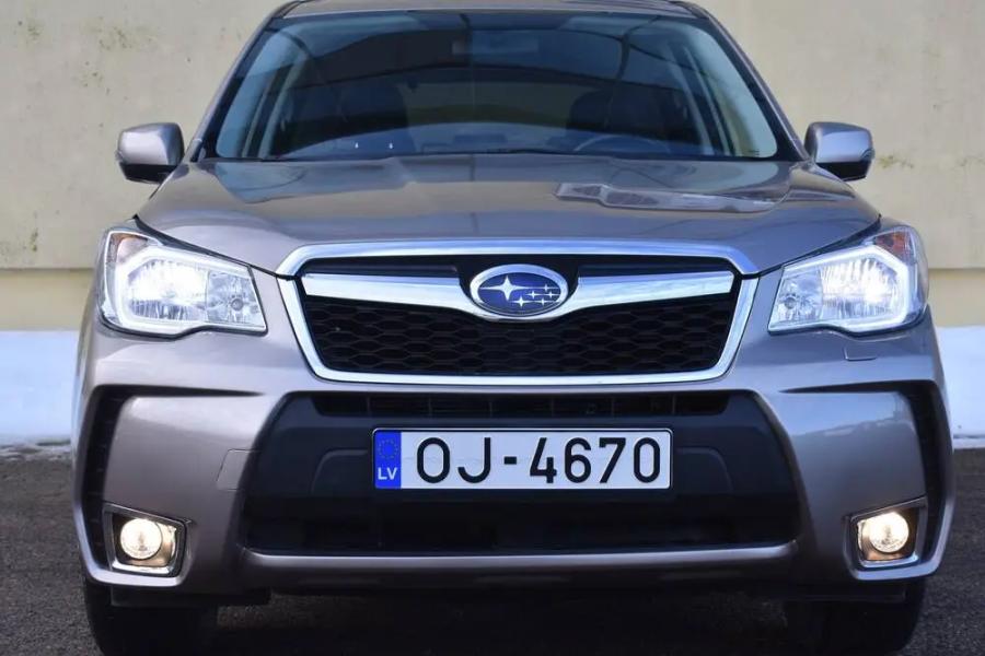 Pelēks Subaru Forester 2015 Talsi, ar dzinēja tilpumu 2.00 L un nobraukumu 188 tūkst. km par 8800 €, foto 4 vietnē AUTOMOTO.COM.LV