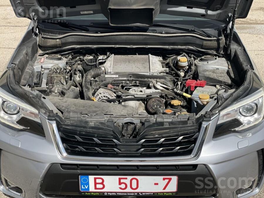 Grey Subaru Forester 2016 in Riga, with an engine capacity of 2.00 L and mileage of 211 thousand km for 8990 €, photo 13 on AUTOMOTO.COM.LV
