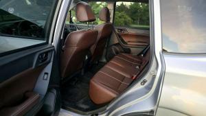Grey Subaru Forester 2017 in Siauliai, with an engine capacity of 2.50 L and mileage of 240 thousand km for 9750 €, photo 13 on AUTOMOTO.COM.LV