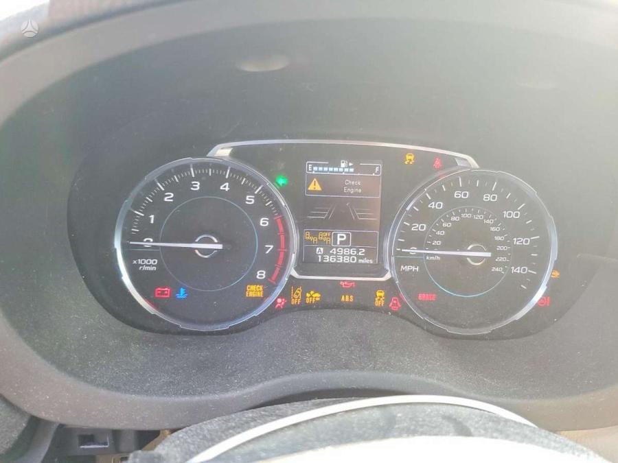 Grey Subaru Forester 2017 in Alytus, with an engine capacity of 2.50 L and mileage of 217 thousand km for 4600 €, photo 10 on AUTOMOTO.COM.LV