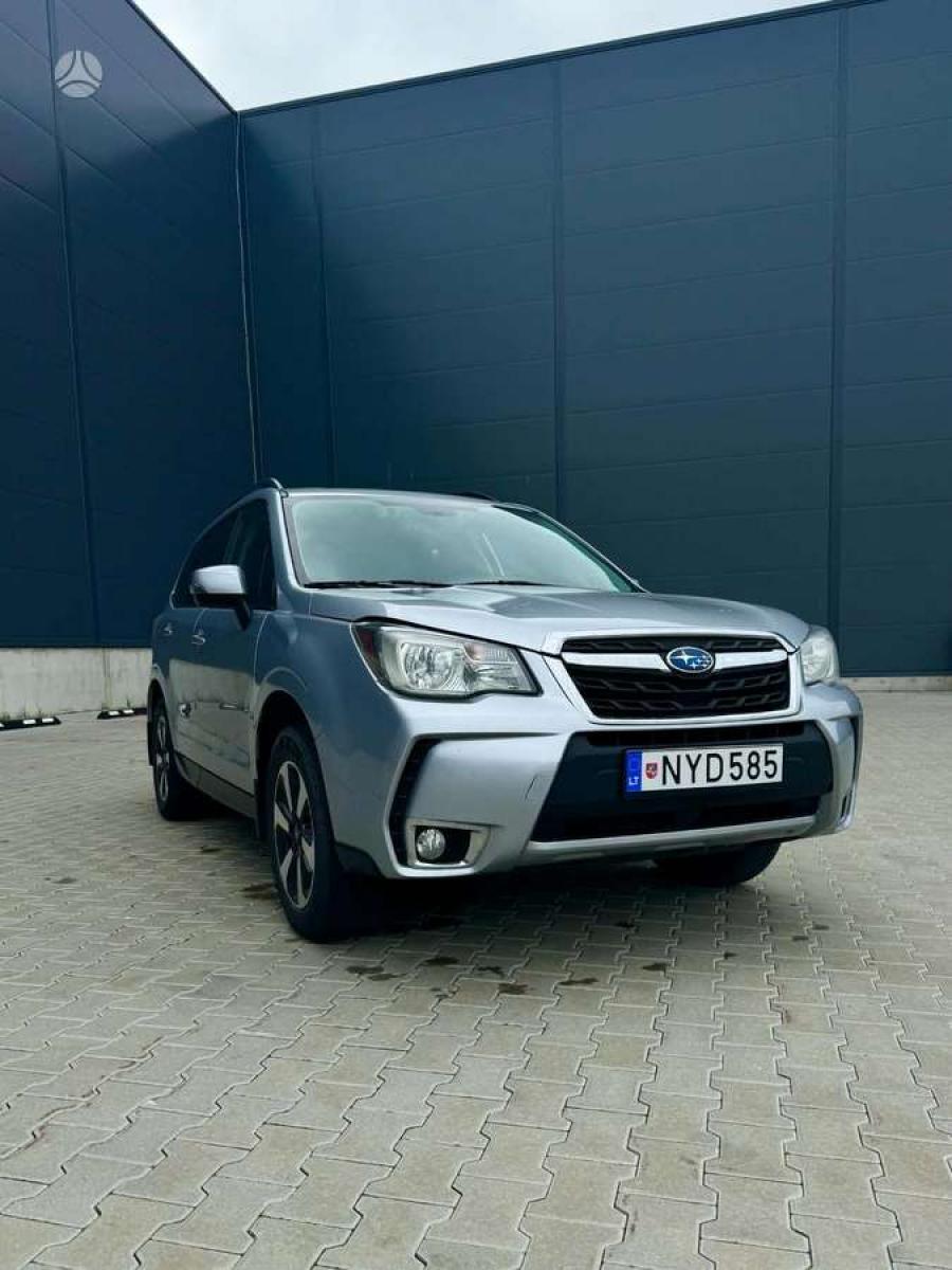 Pelēks Subaru Forester 2017 Šauļi, ar dzinēja tilpumu 2.50 L un nobraukumu 219 tūkst. km par 11250 €, foto 3 vietnē AUTOMOTO.COM.LV