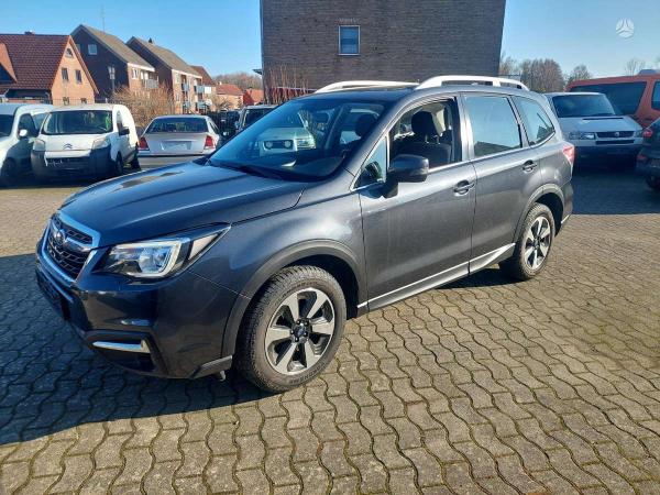 Grey Subaru Forester 2018 in Klaipeda, with an engine capacity of 2.00 L and mileage of 188 thousand km for 9200 €, photo 1 on AUTOMOTO.COM.LV