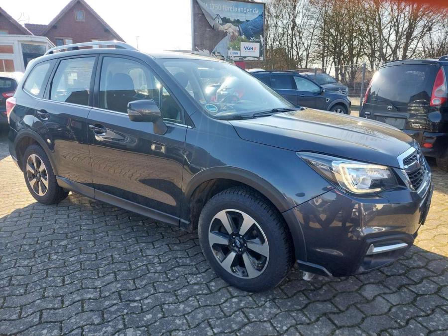 Grey Subaru Forester 2018 in Klaipeda, with an engine capacity of 2.00 L and mileage of 188 thousand km for 9200 €, photo 3 on AUTOMOTO.COM.LV