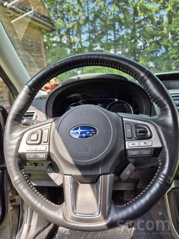 Grey Subaru Forester 2018 in Tukums, with an engine capacity of 2.00 L and mileage of 104 thousand km for 17100 €, photo 7 on AUTOMOTO.COM.LV