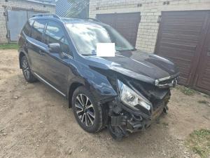 Pelēks Subaru Forester 2018 Viļņa, ar dzinēja tilpumu 2.00 L un nobraukumu 82 tūkst. km par 6500 €, foto  vietnē AUTOMOTO.COM.LV
