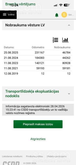 Pelēks Subaru Forester 2019 Rīga, ar dzinēja tilpumu 2.00 L un nobraukumu 260 tūkst. km par 13500 €, foto 33 vietnē AUTOMOTO.COM.LV
