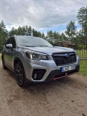 Grey Subaru Forester 2019 in Svencionys, with an engine capacity of 2.50 L and mileage of 162 thousand km for 15200 €, photo  on AUTOMOTO.COM.LV