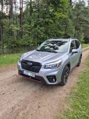 Grey Subaru Forester 2019 in Svencionys, with an engine capacity of 2.50 L and mileage of 162 thousand km for 15200 €, photo 3 on AUTOMOTO.COM.LV
