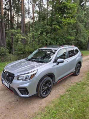 Grey Subaru Forester 2019 in Svencionys, with an engine capacity of 2.50 L and mileage of 162 thousand km for 15200 €, photo 5 on AUTOMOTO.COM.LV