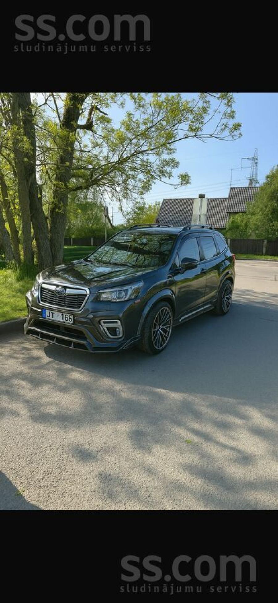 Grey Subaru Forester 2020 in Riga, with an engine capacity of 2.00 L and mileage of 112 thousand km for 21800 €, photo 2 on AUTOMOTO.COM.LV