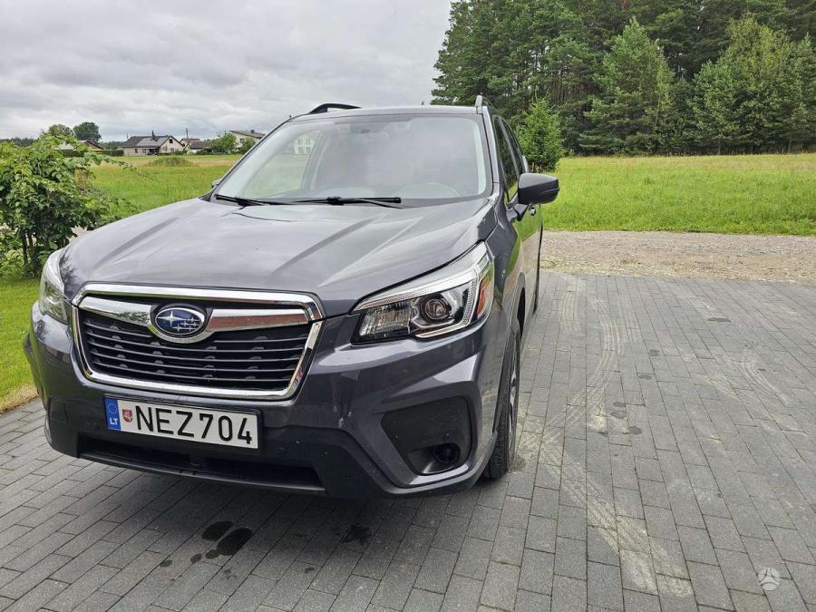 Grey Subaru Forester 2020 in Druskininkai, with an engine capacity of 2.50 L and mileage of 107 thousand km for 14700 €, photo 7 on AUTOMOTO.COM.LV