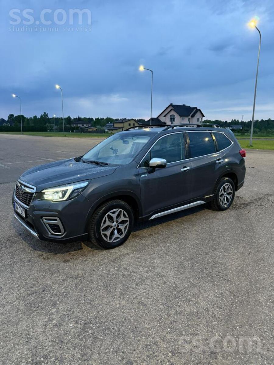 Pelēks Subaru Forester 2021 Aizkraukle, ar dzinēja tilpumu 2.00 L un nobraukumu 87 tūkst. km par 20500 €, foto 1 vietnē AUTOMOTO.COM.LV