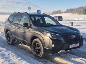 Pelēks Subaru Forester 2022 Telšiai, ar dzinēja tilpumu 2.50 L un nobraukumu 140 tūkst. km par 21500 €, foto  vietnē AUTOMOTO.COM.LV