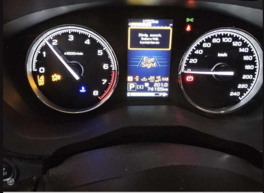 Pelēks Subaru Forester 2022 Viļņa, ar dzinēja tilpumu 2.00 L un nobraukumu 74 tūkst. km par 17900 €, foto 11 vietnē AUTOMOTO.COM.LV