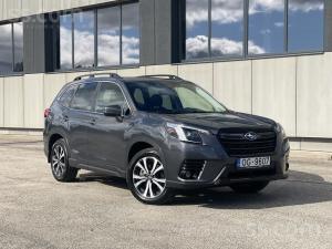 Grey Subaru Forester 2023 in Riga, with an engine capacity of 2.50 L and mileage of 12 thousand km for 26990 €, photo  on AUTOMOTO.COM.LV
