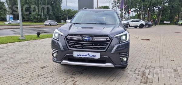 Pelēks Subaru Forester 2023 Rīga, ar dzinēja tilpumu 2.00 L un nobraukumu 53 tūkst. km par 28500 €, foto 2 vietnē AUTOMOTO.COM.LV