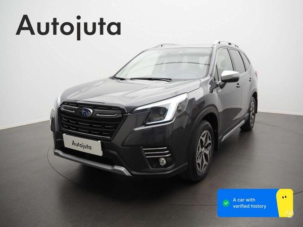 Grey Subaru Forester 2024 in Vilnius, with an engine capacity of 2.00 L and mileage of 69 thousand km for 27500 €, photo 1 on AUTOMOTO.COM.LV