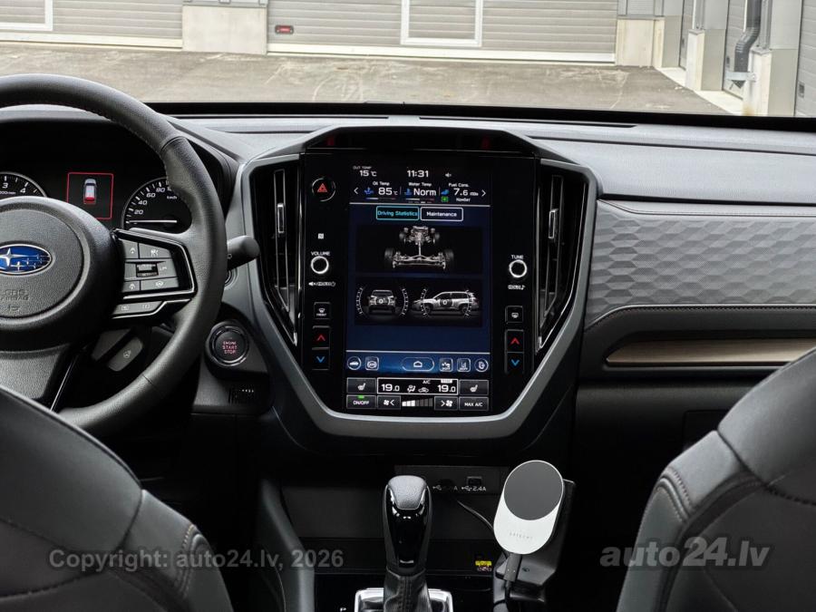 Pelēks Subaru Forester 2025 Tallina, ar dzinēja tilpumu 2.00 L un nobraukumu 21 tūkst. km par 39900 €, foto 16 vietnē AUTOMOTO.COM.LV