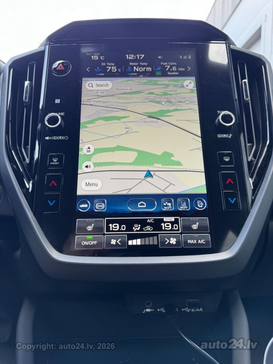 Pelēks Subaru Forester 2025 Tallina, ar dzinēja tilpumu 2.00 L un nobraukumu 21 tūkst. km par 39900 €, foto 25 vietnē AUTOMOTO.COM.LV