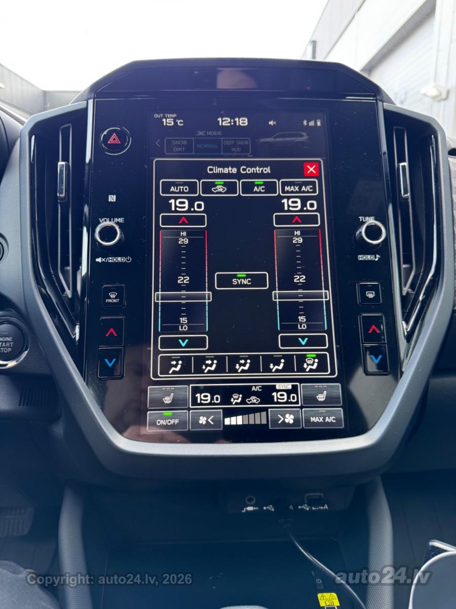 Pelēks Subaru Forester 2025 Tallina, ar dzinēja tilpumu 2.00 L un nobraukumu 21 tūkst. km par 39900 €, foto 26 vietnē AUTOMOTO.COM.LV