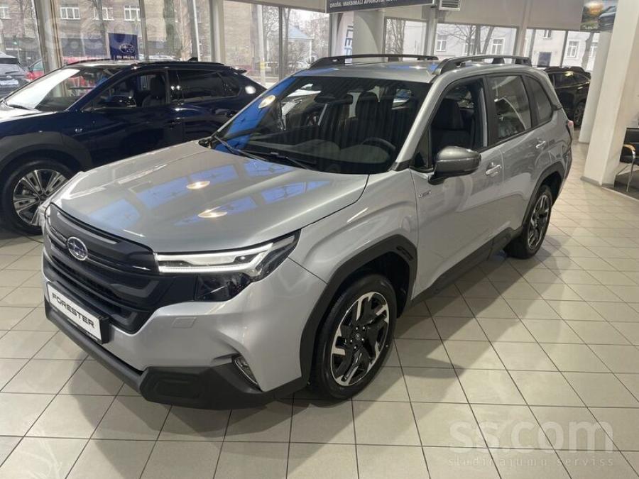 Grey Subaru Forester 2026 in Riga, with an engine capacity of 2.00 L and mileage of 12 thousand km for 34400 €, photo 1 on AUTOMOTO.COM.LV