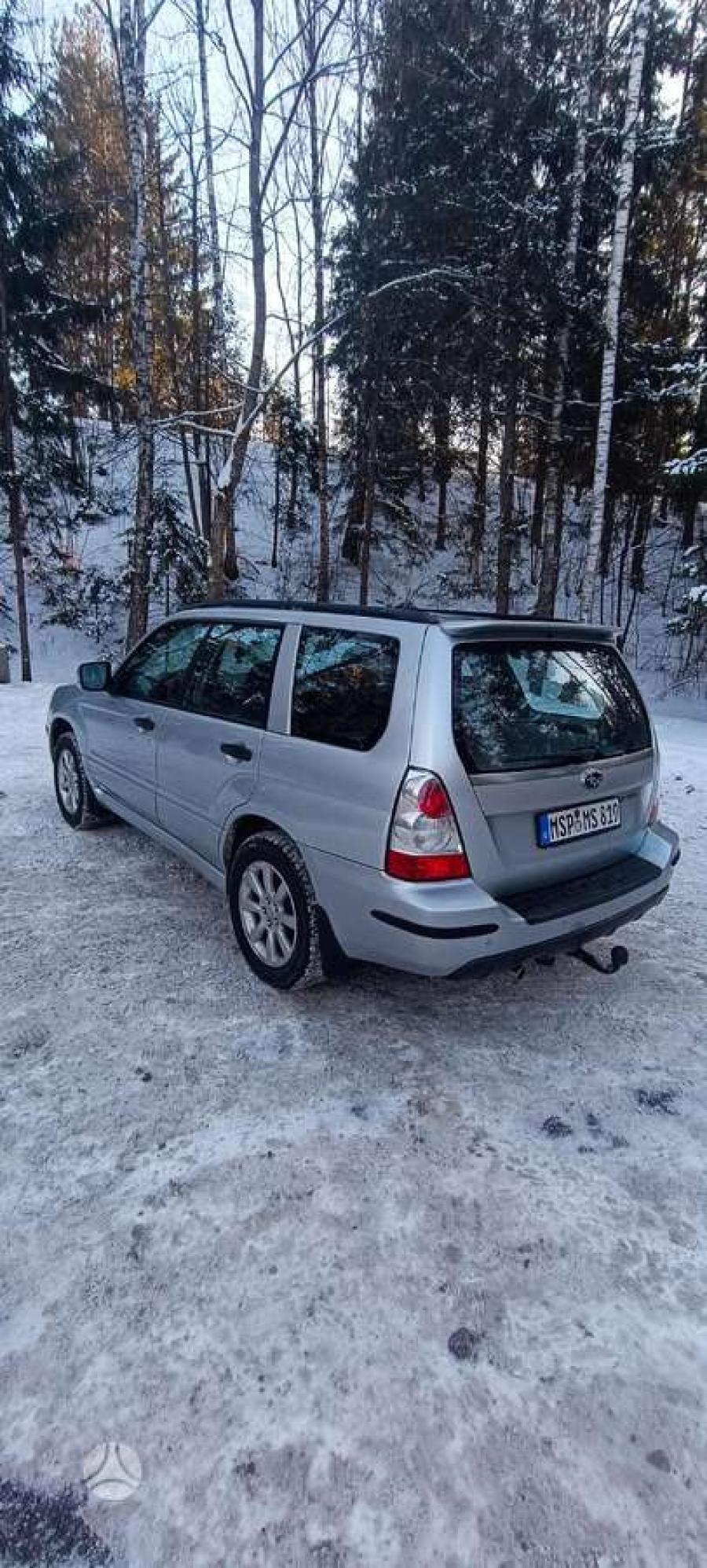 Grey Subaru Forester 2006 in Alytus, with an engine capacity of 2.00 L and mileage of 236 thousand km for 3999 €, photo 4 on AUTOMOTO.COM.LV