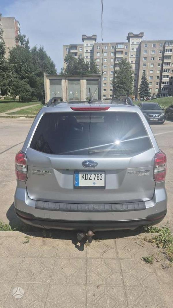 Pelēks Subaru Forester 2014 Kauņa, ar dzinēja tilpumu 2.50 L un nobraukumu 144 tūkst. km par 8300 €, foto 9 vietnē AUTOMOTO.COM.LV