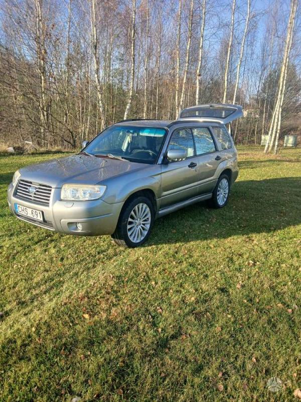 Pelēks Subaru Forester 2008 Viļņa, ar dzinēja tilpumu 2.00 L un nobraukumu 262 tūkst. km par 2600 €, foto 10 vietnē AUTOMOTO.COM.LV