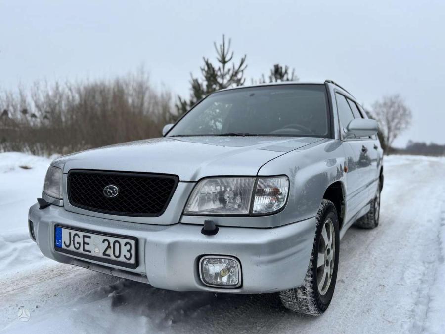 Pelēks Subaru Forester 2003 Mažeikiai, ar dzinēja tilpumu 2.00 L un nobraukumu 391 tūkst. km par 1650 €, foto 2 vietnē AUTOMOTO.COM.LV