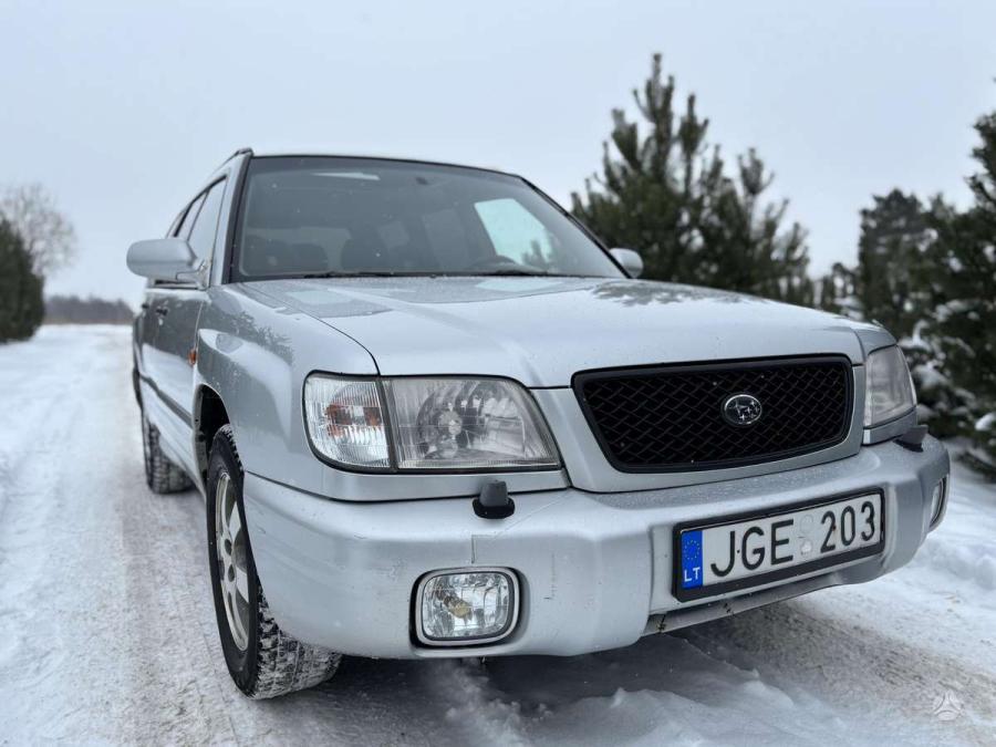 Pelēks Subaru Forester 2003 Mažeikiai, ar dzinēja tilpumu 2.00 L un nobraukumu 391 tūkst. km par 1650 €, foto 9 vietnē AUTOMOTO.COM.LV
