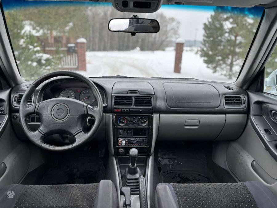 Pelēks Subaru Forester 2003 Mažeikiai, ar dzinēja tilpumu 2.00 L un nobraukumu 391 tūkst. km par 1650 €, foto 12 vietnē AUTOMOTO.COM.LV