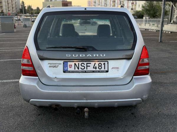 Pelēks Subaru Forester 2004 Viļņa, ar dzinēja tilpumu 1.99 L un nobraukumu 224 tūkst. km par 2900 €, foto 5 vietnē AUTOMOTO.COM.LV