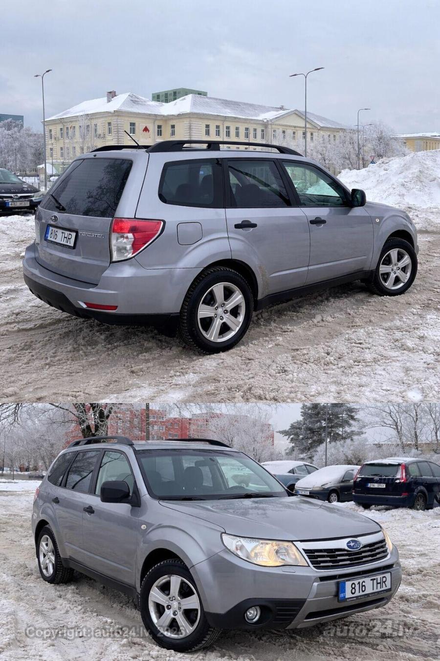 Grey Subaru Forester 2010 in Tallinn, with an engine capacity of 2.00 L and mileage of 265 thousand km for 3999 €, photo 1 on AUTOMOTO.COM.LV